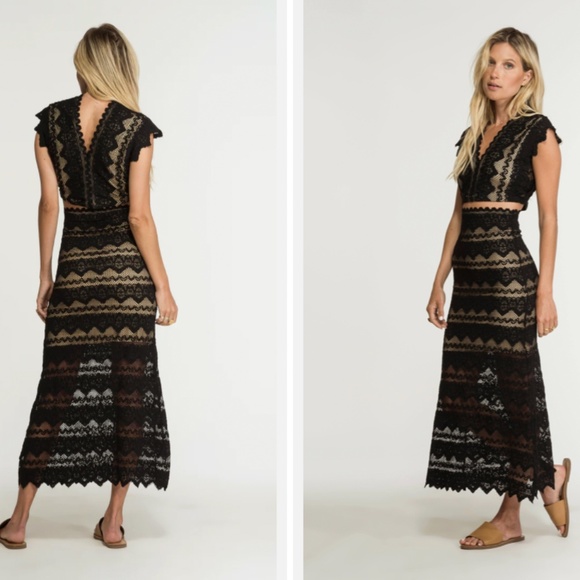 Nightcap | Dresses | Nightcap Sierra Lace Two Piece Dress S To M | Poshmark